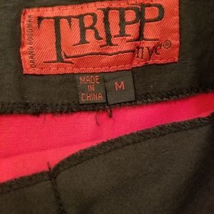 Tripp nyc | Skirts | Brand New Vintage Tripp Nyc Red Plaid Chain Skirt ...